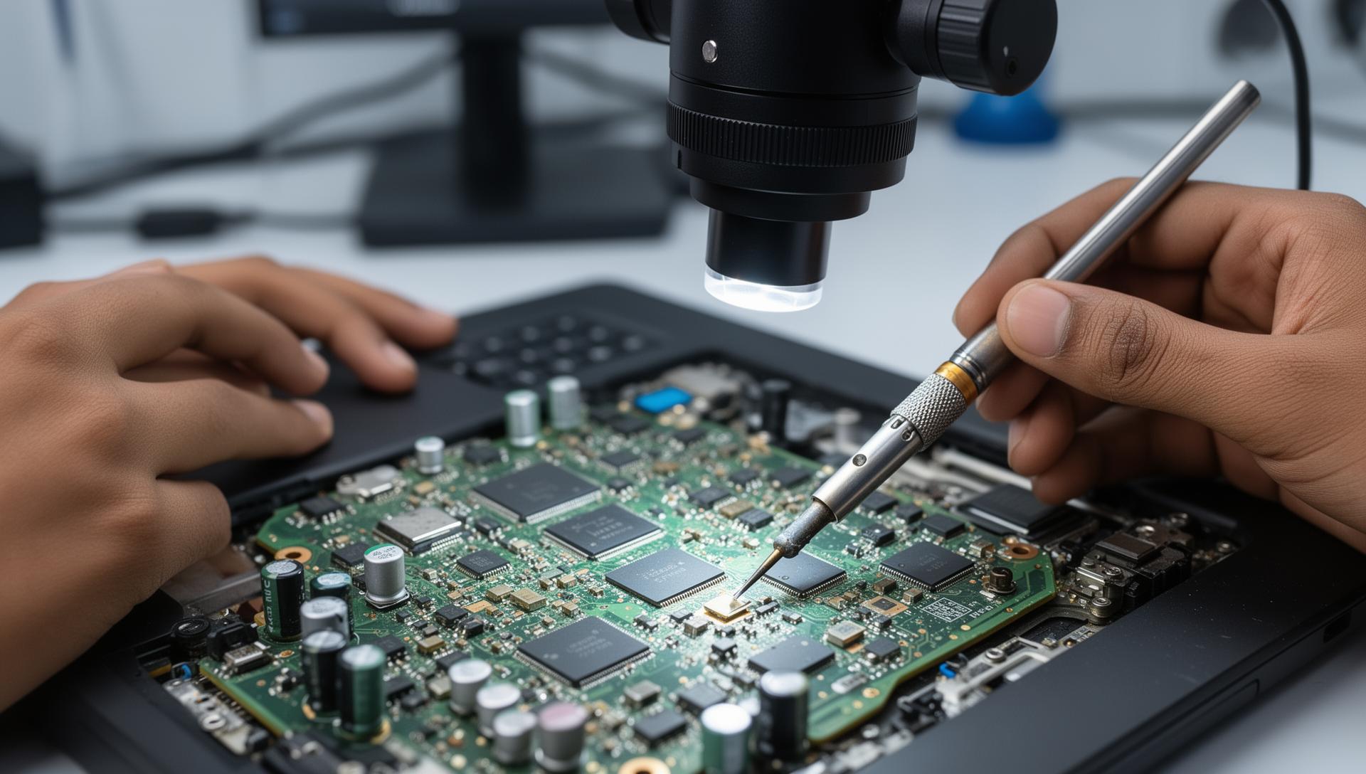 Laptop Repair Raipur | Chip Level Motherboard Repair | Purav Laptop Repair